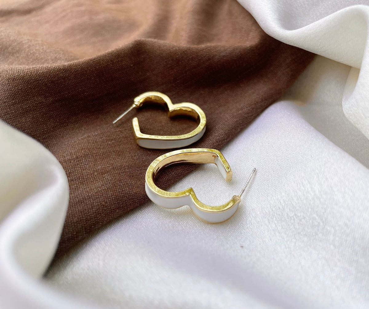 DELL HEART EARRINGS – UnfoldSelf